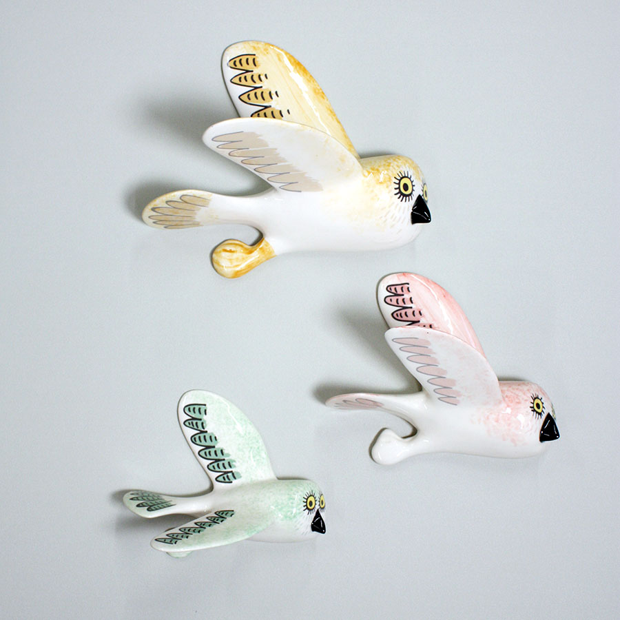 SECOND - Flying Owl Trio | Hannah Turner | Handmade in Wiltshire